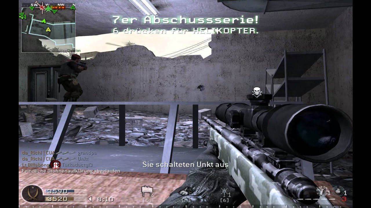 Call of Duty 4 Hardscoping by da_Richi - YouTube