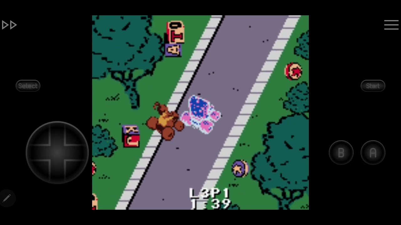 Nicktoons racing gbc gameplay part 10 - YouTube