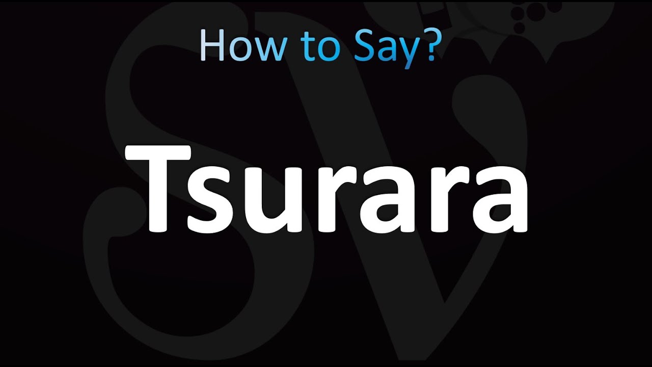 How to Pronounce Tsurara Halestone (Mashle) - YouTube