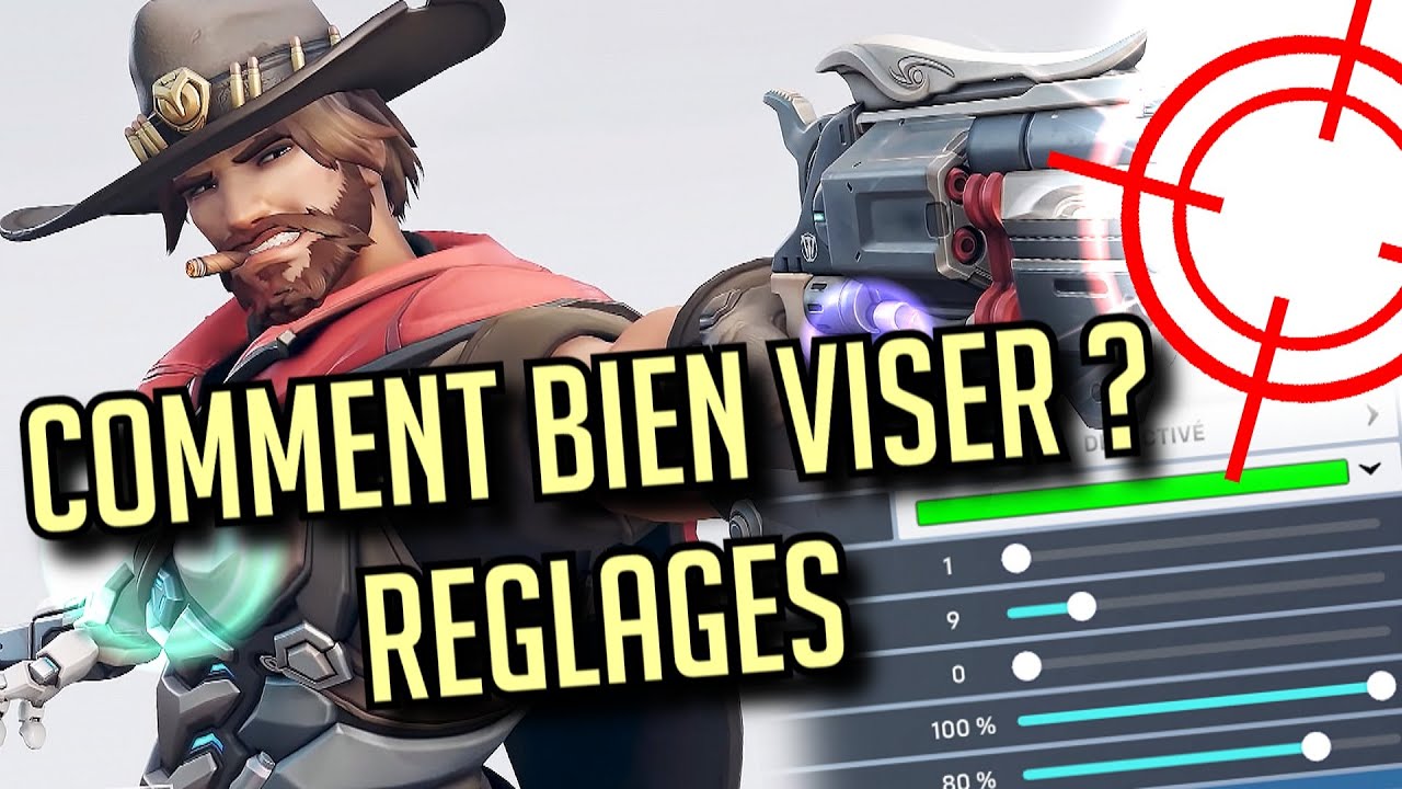 COMMENT BIEN VISER DANS OVERWATCH 2 ? SENSIBILITÉ, VISEUR, REGLAGES ...