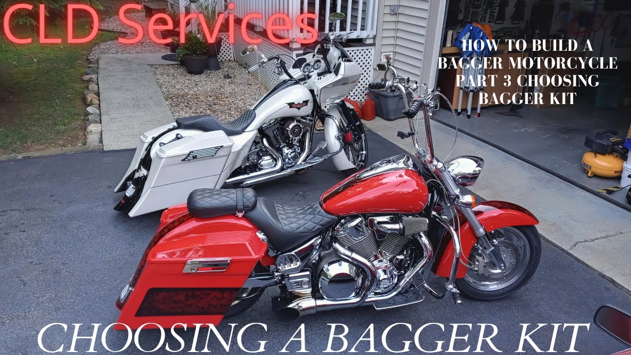How to Build a Bagger Motorcycle Part 3 choosing Bagger Kit - YouTube