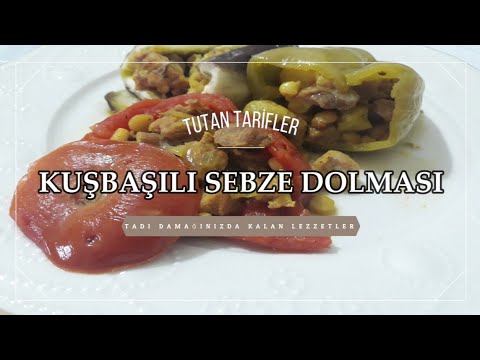 BU DOLMAYI ÇOK SEVECEKSİNİZ | KUŞBAŞILI SEBZE DOLMASI | YÖRESEL IĞDIR DOLMASI
