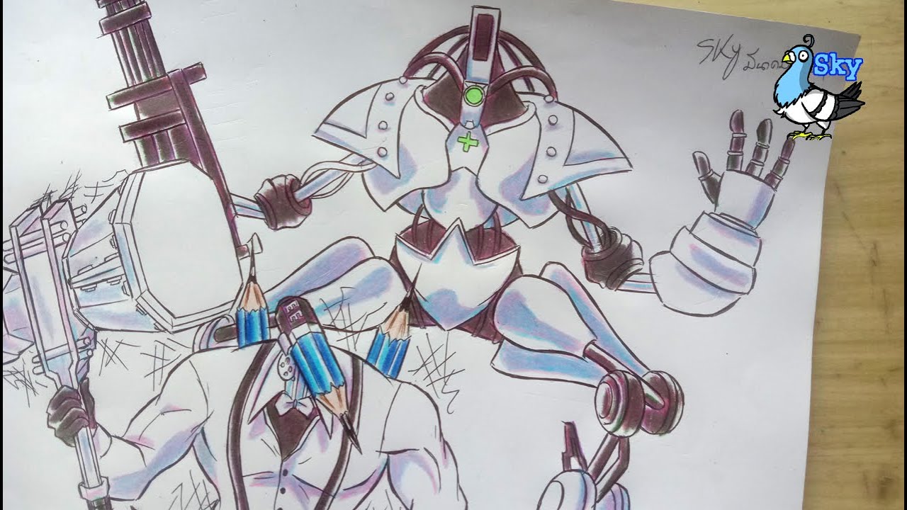 HOW TO DRAW C-PEN | Skibidi Toilet Multiverse : สอนวาด C-PEN - YouTube