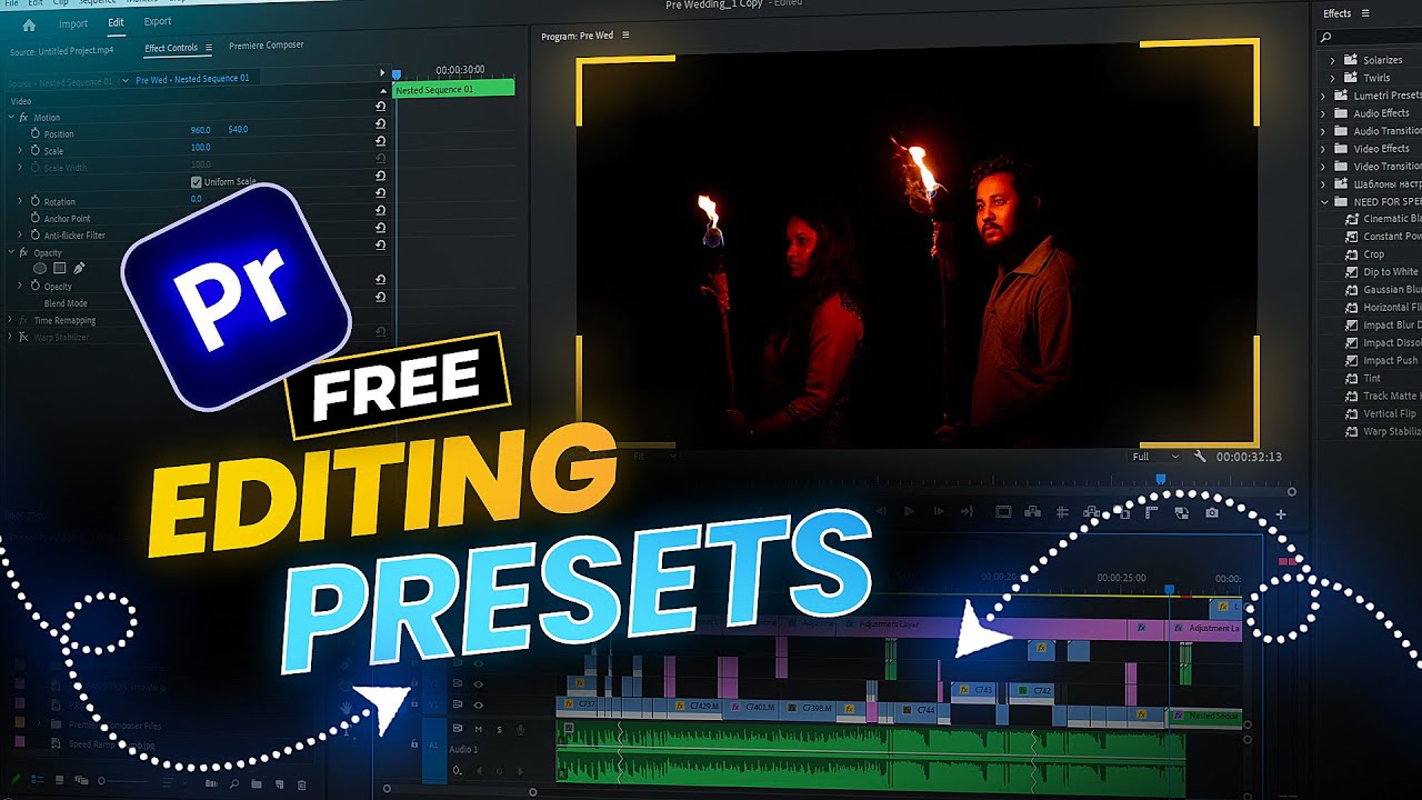 Free Presets for Wedding/Pre Wedding Video Editing | Premiere Pro ...