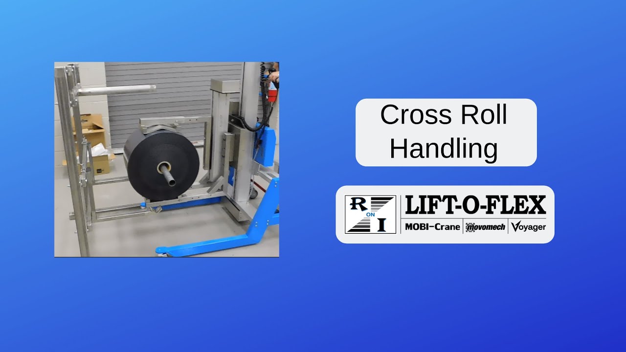 Lift-O-Flex; Roll handling; Cross roll handling; Squeeze-O-Turn, Heavy ...