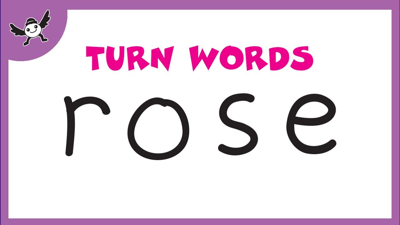 Rose Drawing | How To Turn Words ROSE into A Cartoon Rose – Wordtoons ...