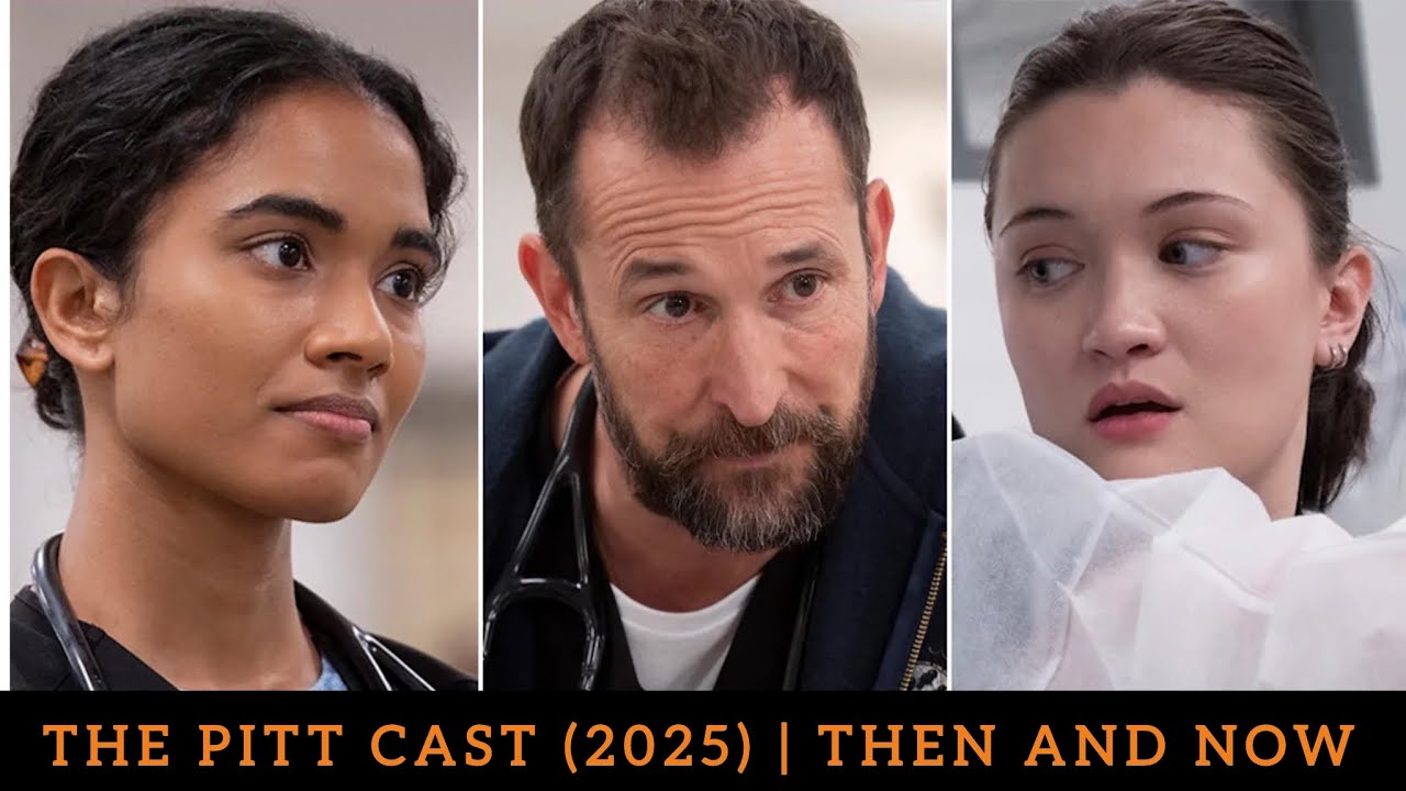 The Pitt Cast (2025) | Then and Now | Hollywood Diaries - YouTube