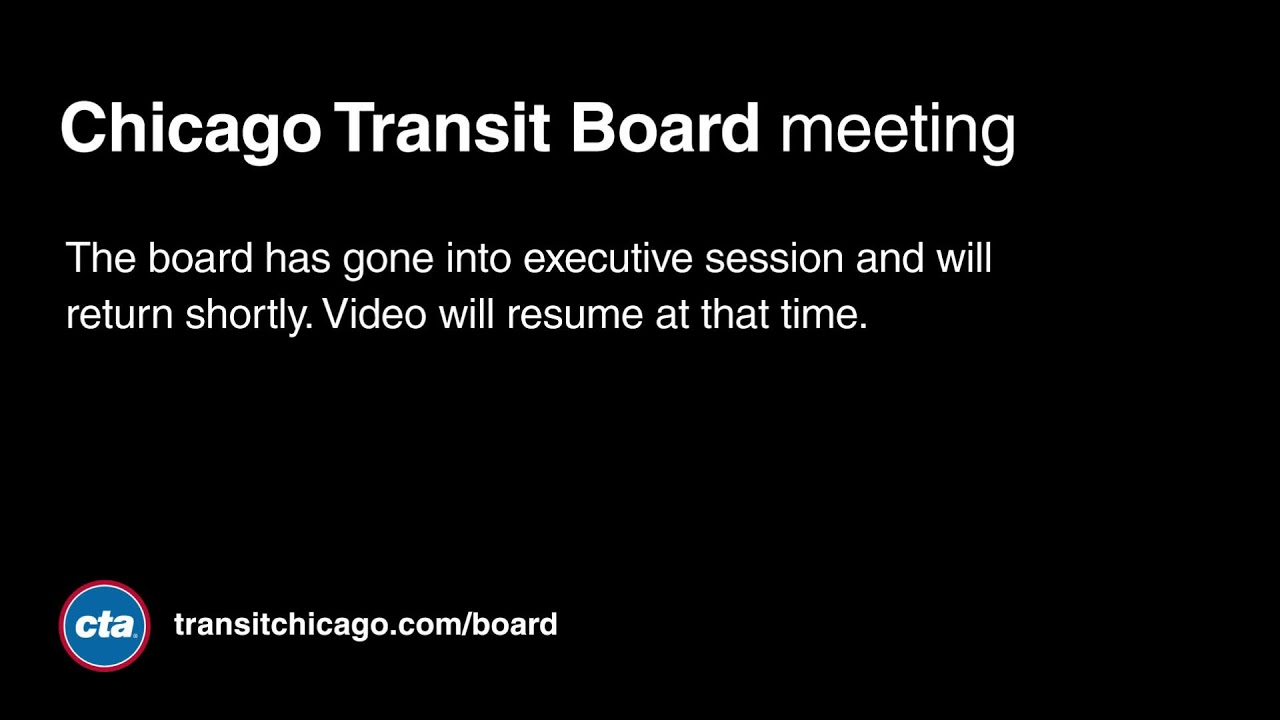 Chicago Transit Board Special Board Meeting - May 8, 2025 - YouTube