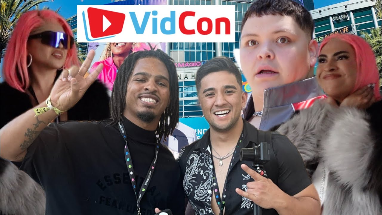 Going to my First VidCon 2023! (Meeting Up w/ Kieth Lee, Louie, Yoatzi ...