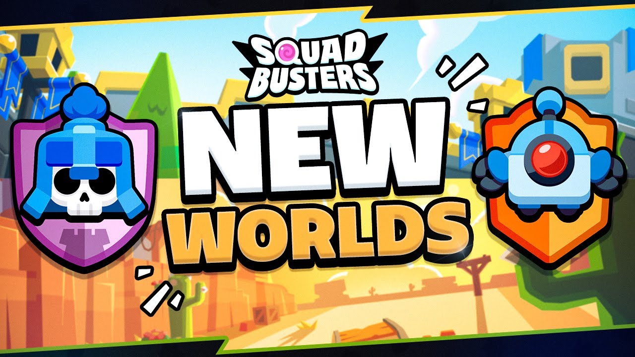 EVERYTHING IN DESERT AND ROYAL WORLD IN SQUAD BUSTERS - YouTube