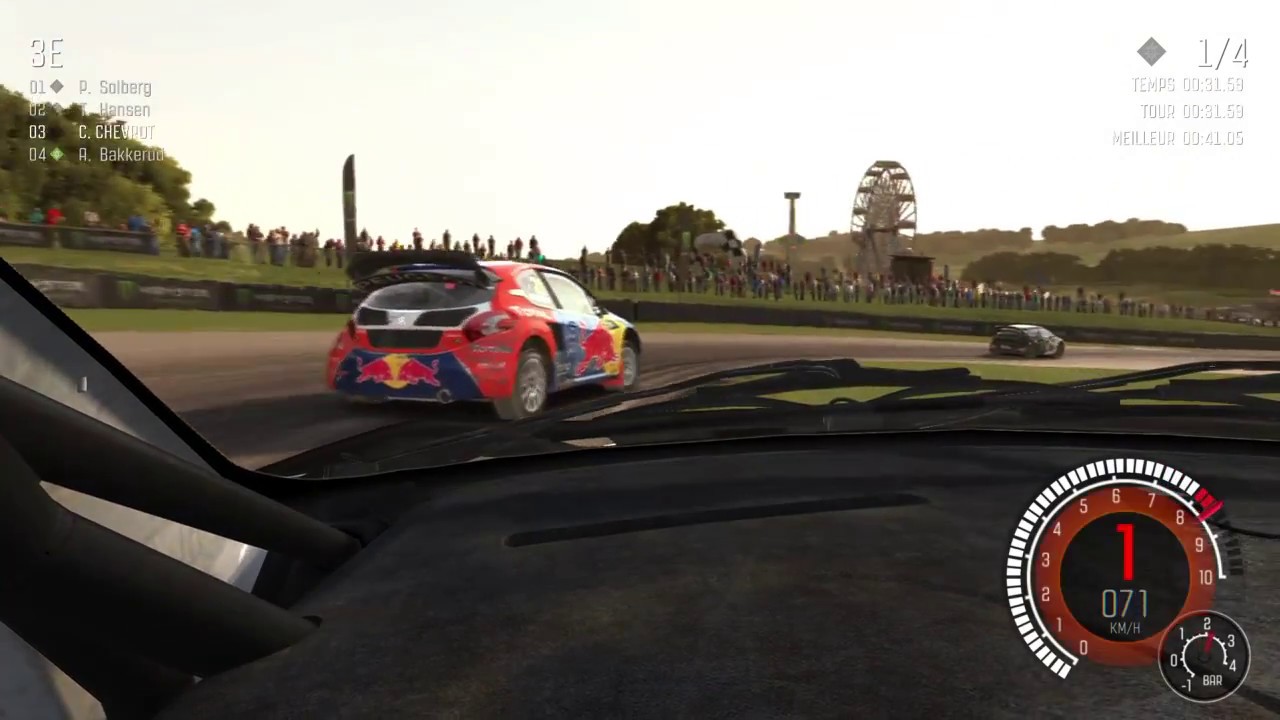 Qualif Rallycross DS3 WRX DiRT Rally_20170413225303 - YouTube