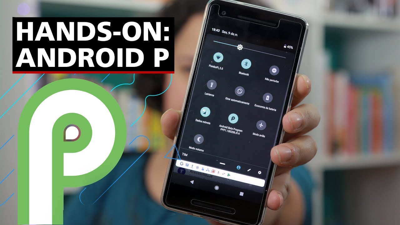 Android P - Hands on no Pixel 2 - Conheça o novo visual! - YouTube