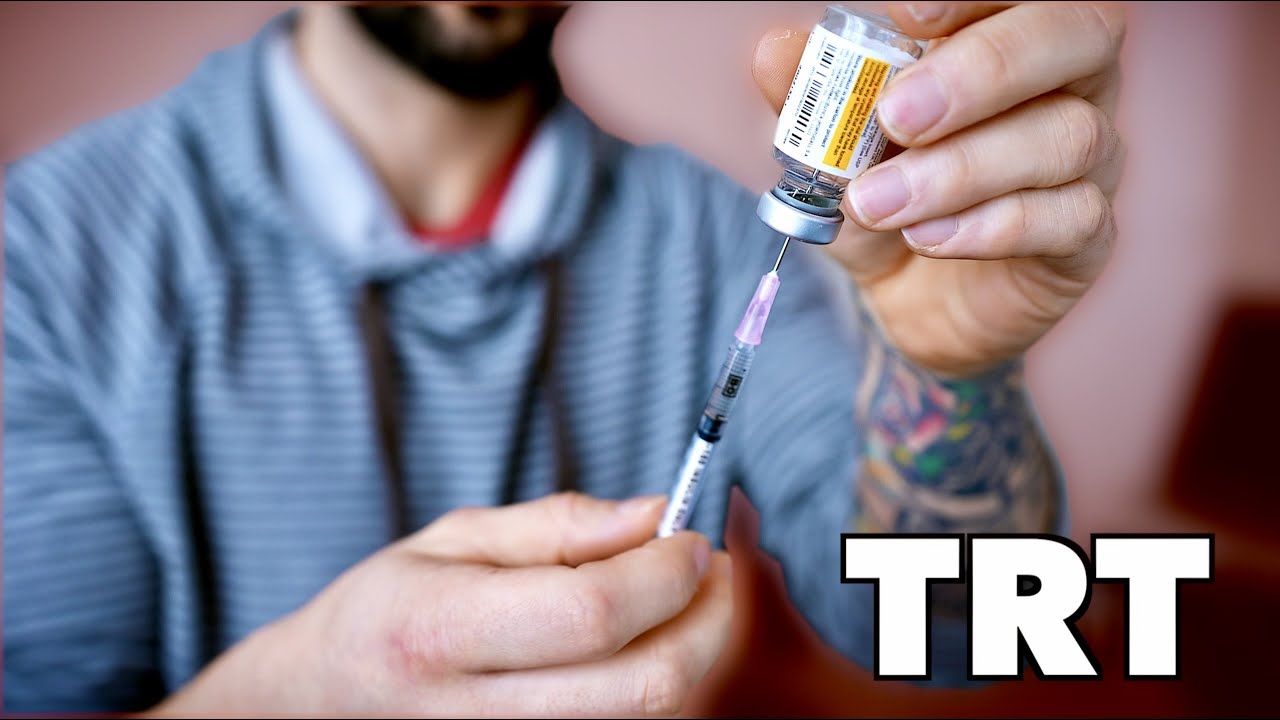 GIVING MYSELF A ONE-HANDED TRT INJECTION (First Time Ever ...