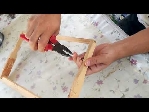 Arı Çerçevesine Tel Takma (Kolay ve Hızlı şekilde)