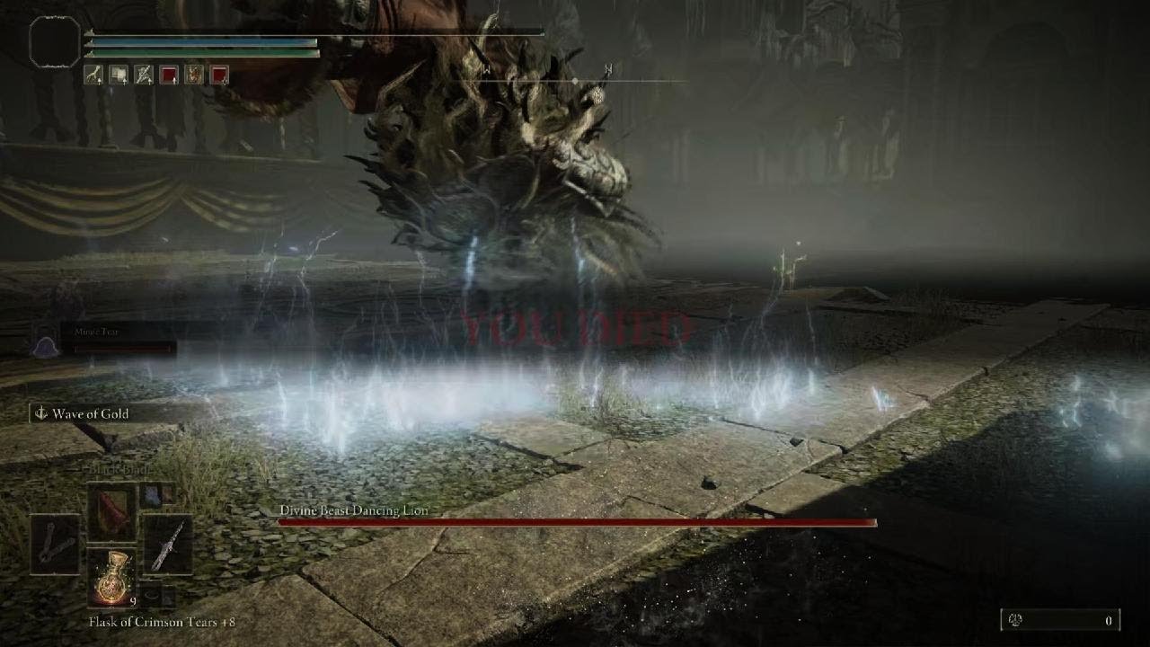 ELDEN RING DLC Divine Beast Dancing Lion - YouTube