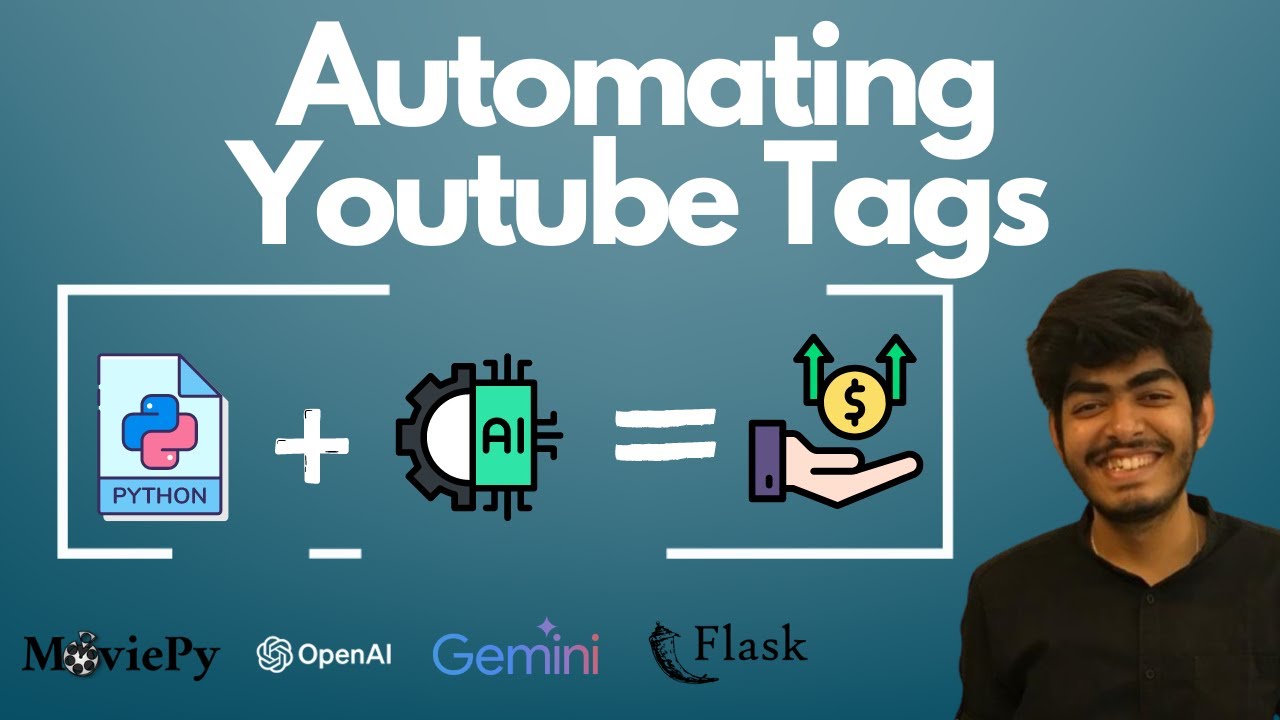 Python Project: AI-Powered Tag Generator - TagGenie | Python, Gemini, OpenAI Whisper, MoviePy ...