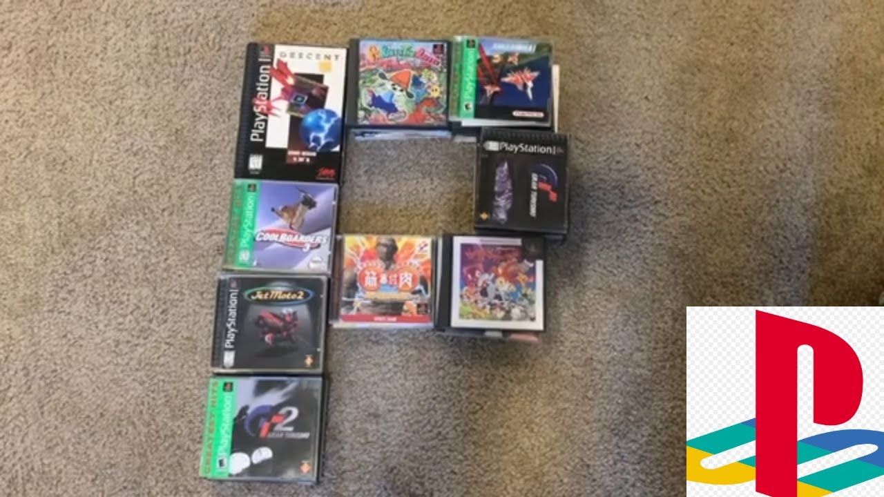 2020 PS1 PlayStation 1 Collection Great Retro System! - YouTube