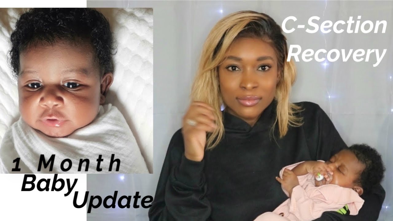 1 MONTH BABY AND POSTPARTUM UPDATE - YouTube