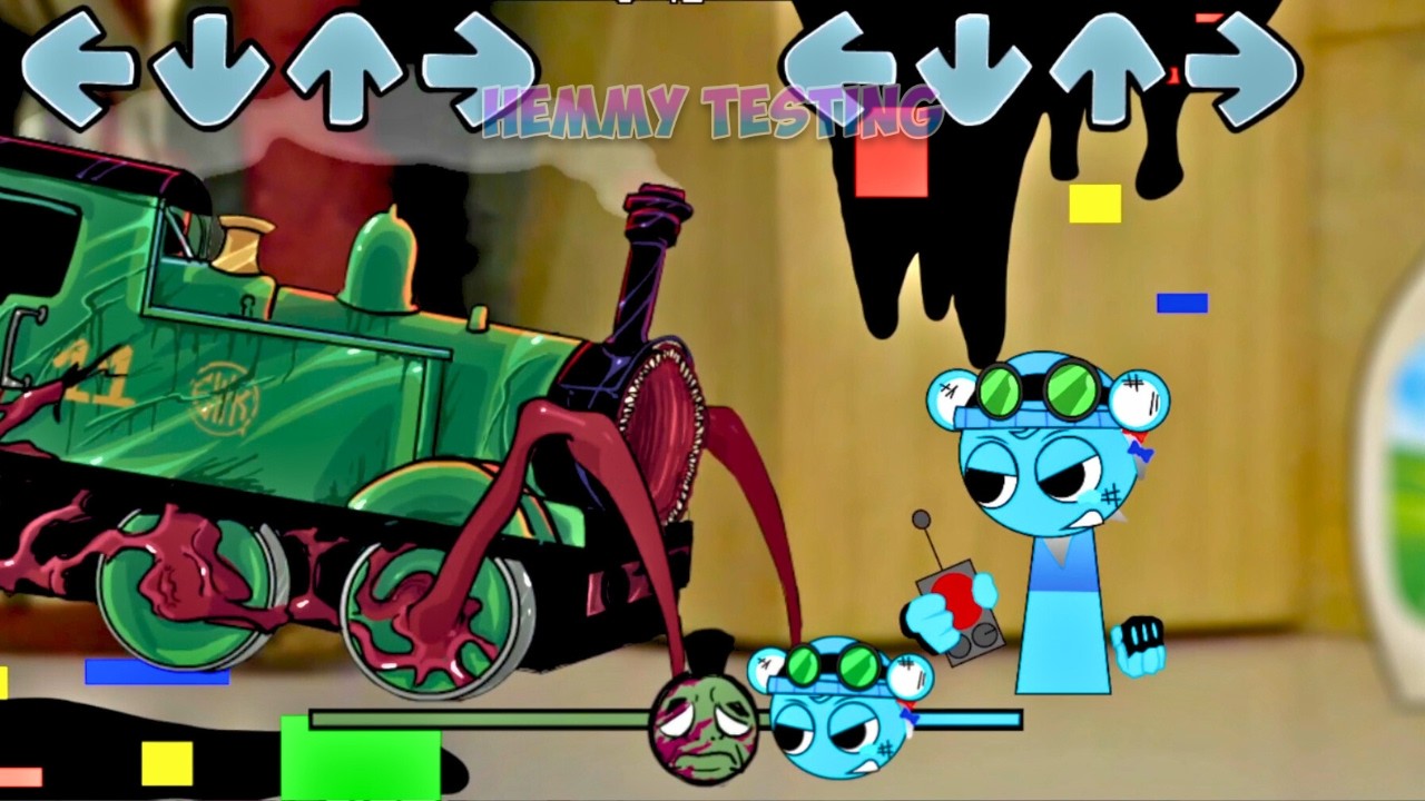 FNF Thomas and Friends ALL PHASES vs Sprunki Normal All Phases 2 Sings ...