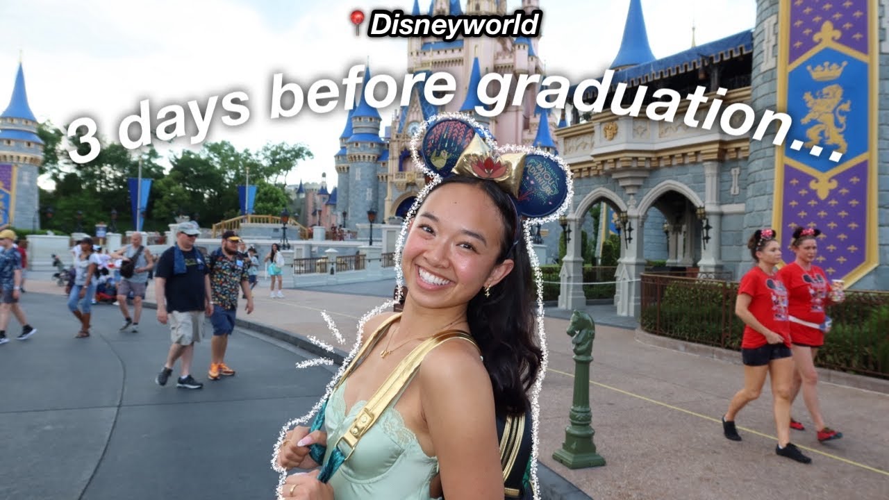 GOING TO DISNEYWORLD 3 DAYS BEFORE GRADUATION | farewell senior szn ep ...