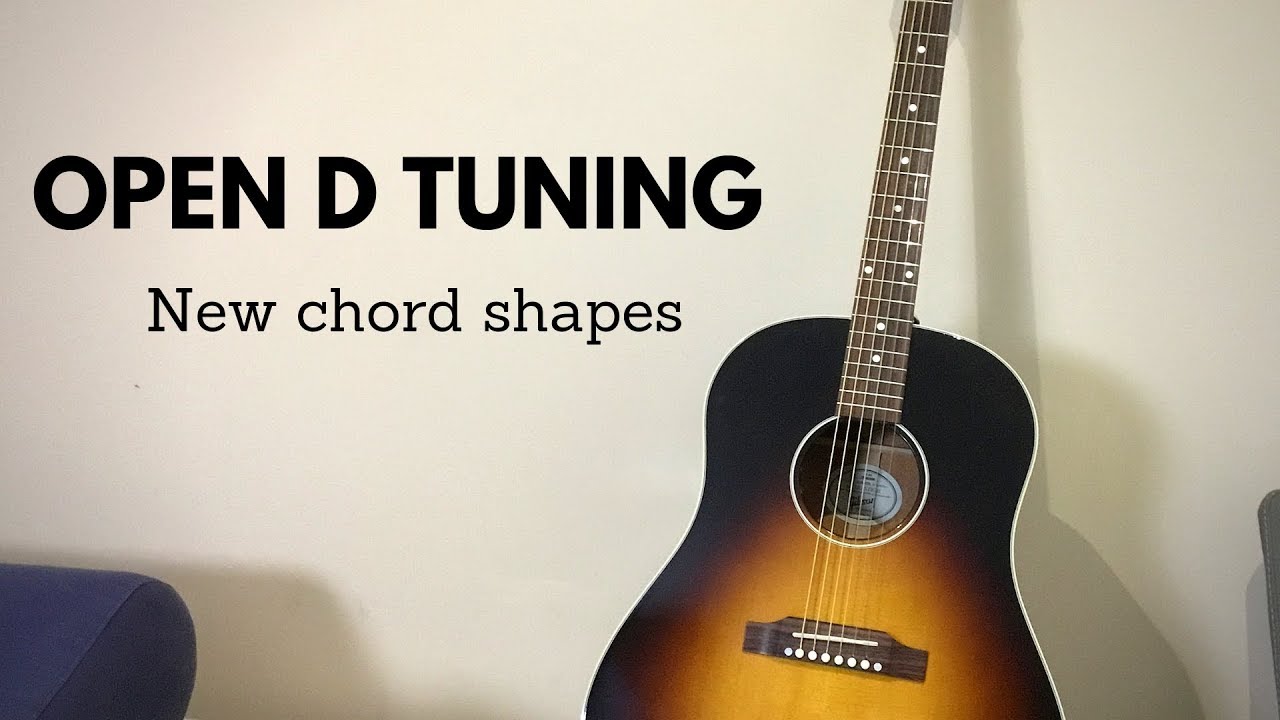 Open D tuning : part 3 - YouTube