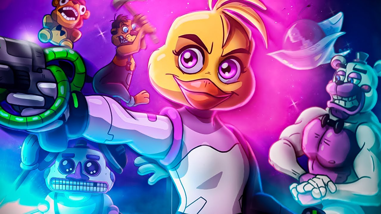 FREDDY IN SPACE 3 IS COMPLETE CHAOS... (SECRET FNAF MOVIE STUFF AT END ...