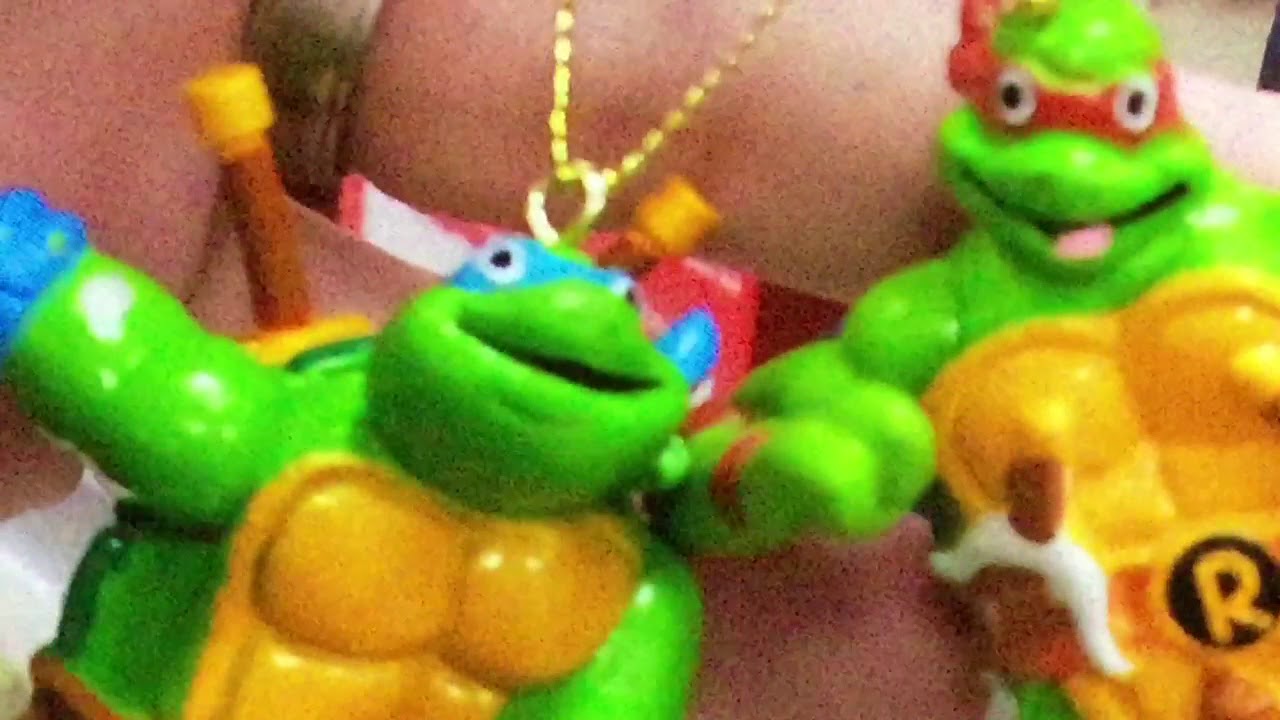 Derpy ninja turtles for Christmas tree - YouTube