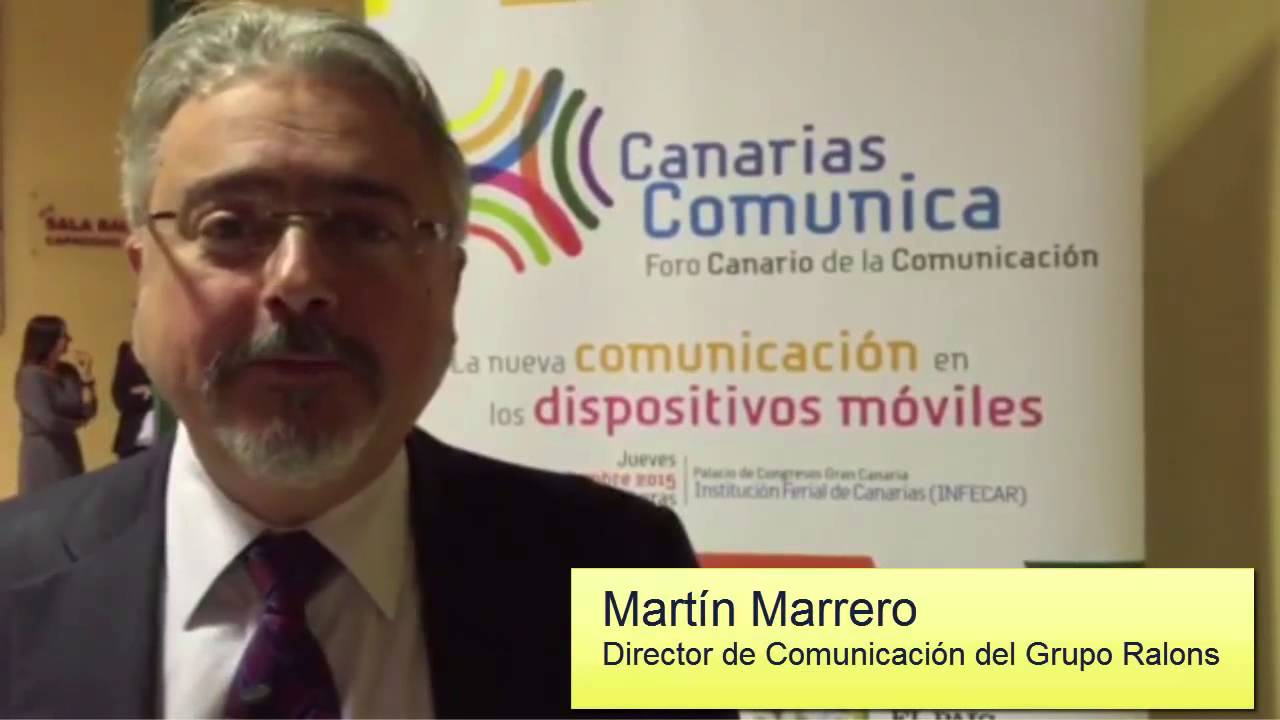Martín Marrero valora Canarias Comunica - YouTube