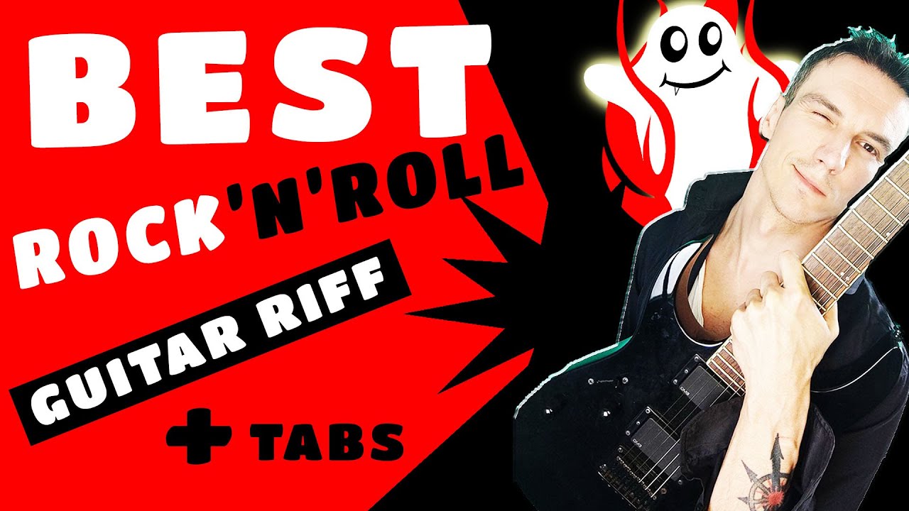 Best Rock And Roll Guitar Riff (with guitar tabs) - YouTube