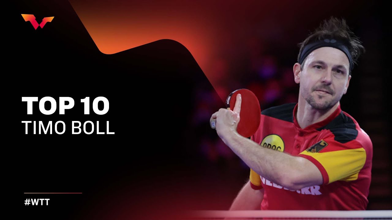 Top 10 Classic Shots of Timo Boll 🇩🇪 - YouTube