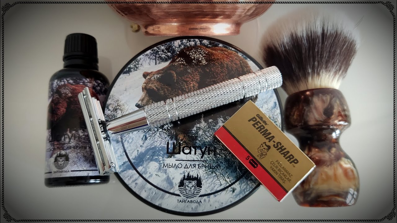 YAQI Brush 26 мм (G7), т образная бритва для мужчин - тест - YouTube