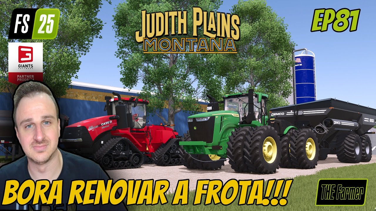 FARMING SIMULATOR 25 - MAPA JUDITH PLAINS MONTANA 4X - BORA RENOVAR A ...