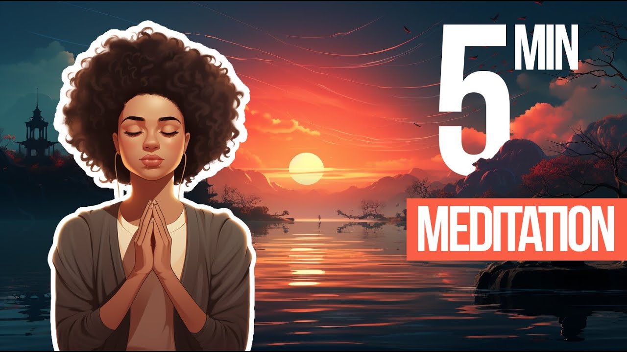 4K Sunset Guided Meditation for Fast Stress Relief - YouTube