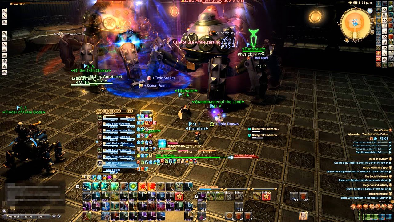 FFXIV - Alexander A2, The Cuff of the Father (Normal Mode) - YouTube