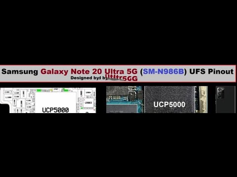 Samsung Galaxy Note 20 Ultra 5G UFS ISP Pinout #gsmsanjoy - YouTube