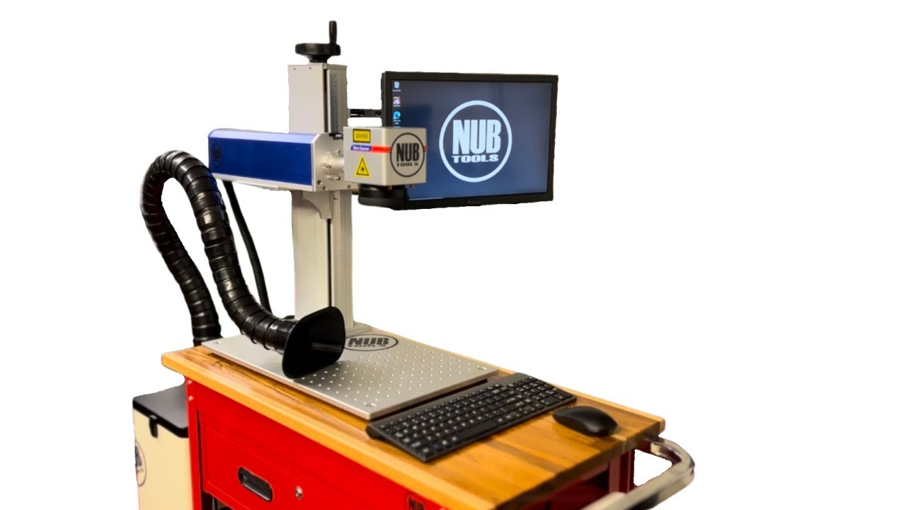 Fiber Laser Cart | Mobile Workstation - YouTube
