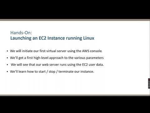 Launching an EC2 Instance running Linux in kannada - YouTube