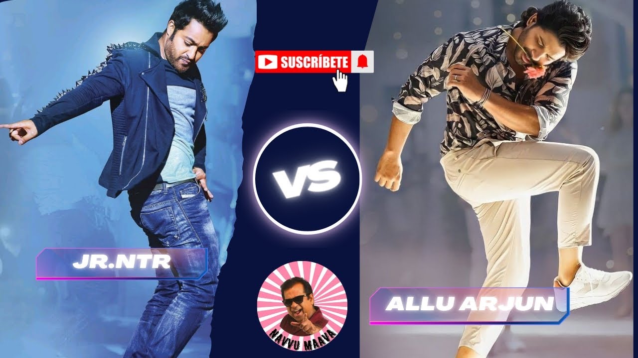 Jr NTR vs Allu arjun dance with style song - YouTube