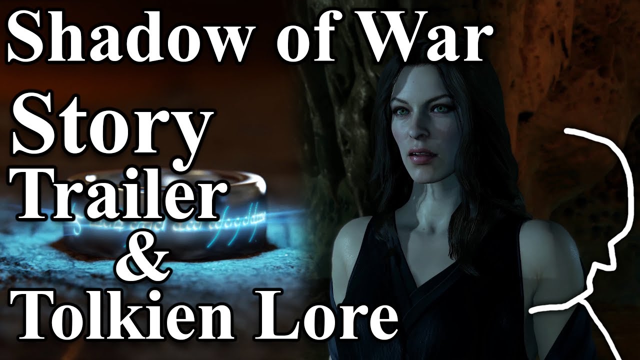 Who's that gothic lady? Female tree woman? Shadow of War Story Trailer ...