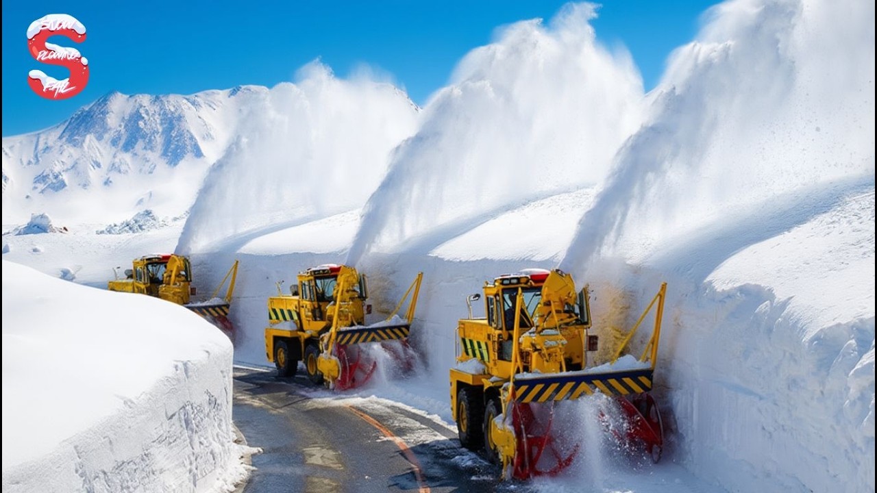 Powerful Snow Blowers & Removal Machines | Challenging snow-clearing ...