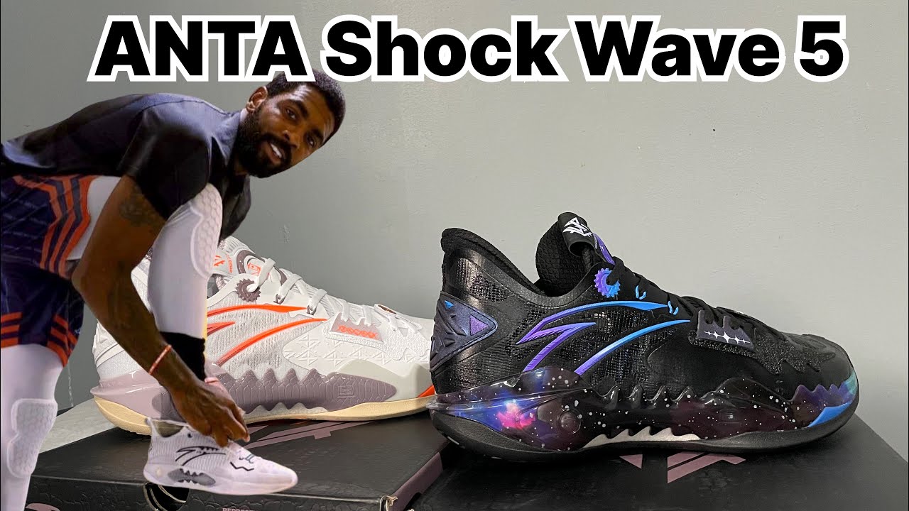 Anta Shock Wave 5 Dark Matter & Saltation Colorway || Unboxing - YouTube