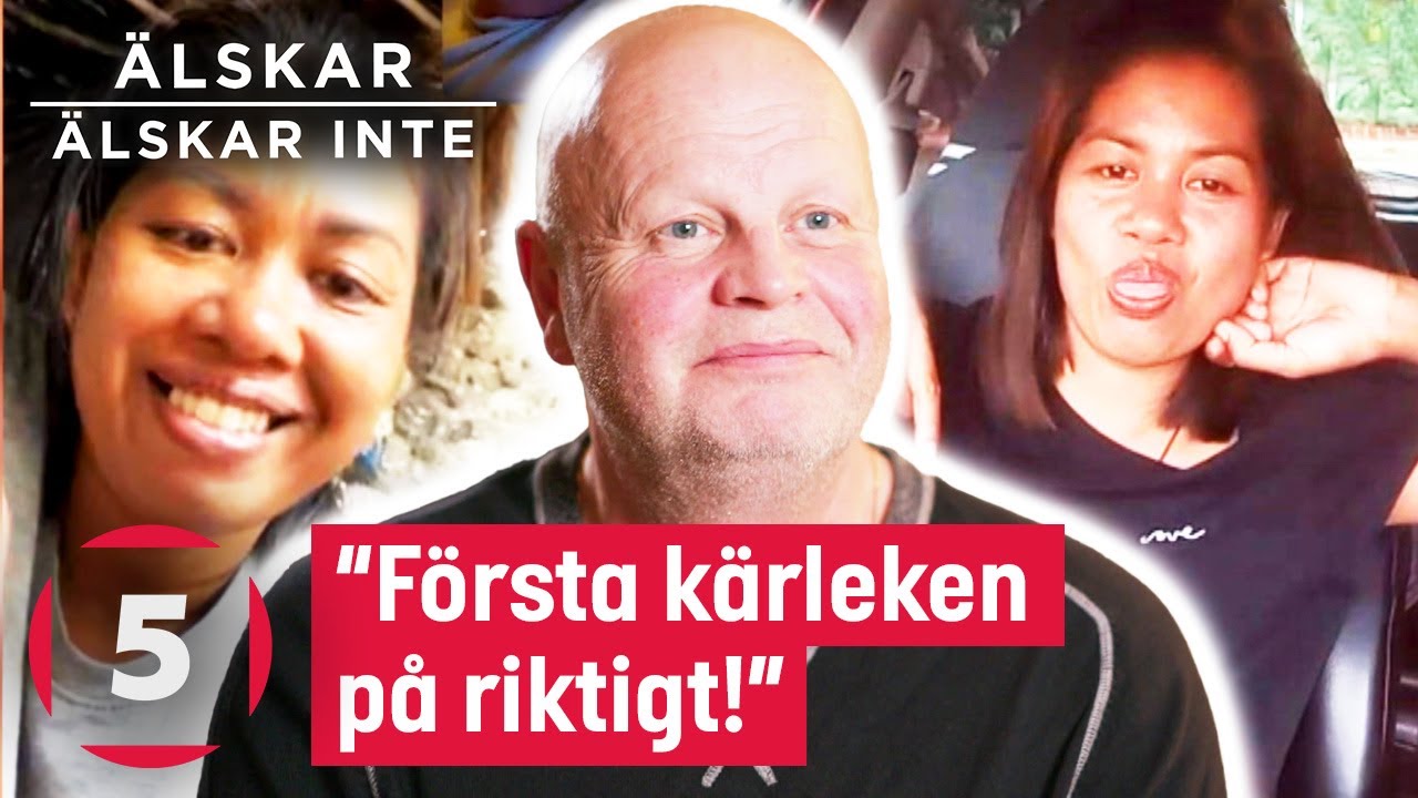 Rolf har träffat kärleken i Thailand efter 40 år av hjärtekross | Älskar, älskar inte | Kanal 5 ...
