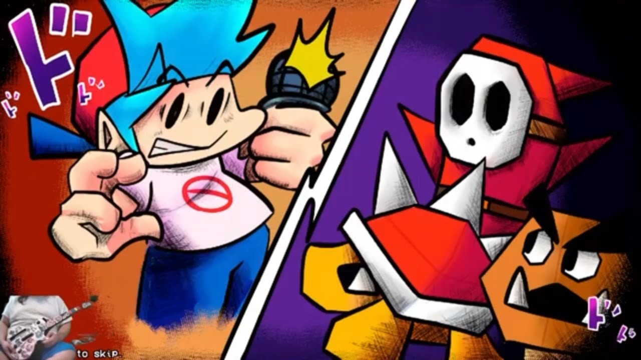 JOJO REFERENCE!!!![FNF TOK ]BF VS (Toad,Goomba,Shy Guy,Spiny,Colored ...