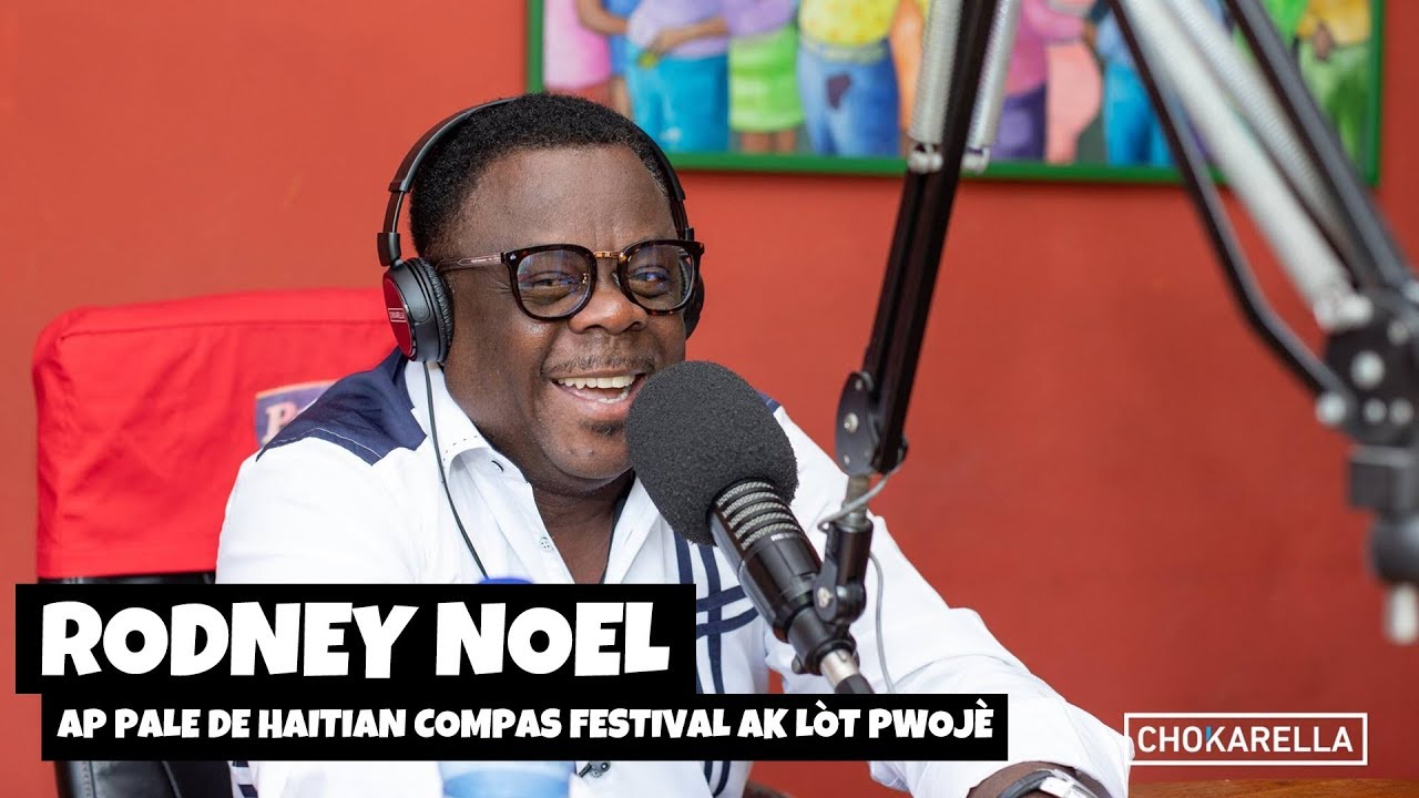 Rodney Noel ap pale de Haitian Compas Festival ak lòt pwojè - YouTube