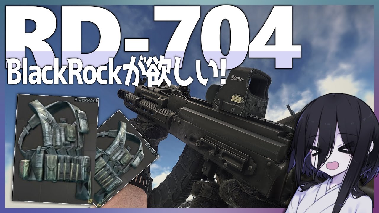【タルコフPvE】RD-704はBlackRockを手に入れる為に！【EFT】【中国うさぎ】 - YouTube