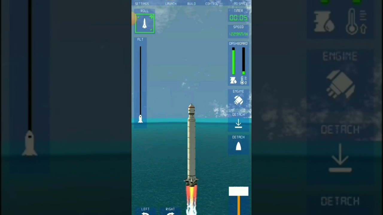 space Rocket exploration game - YouTube