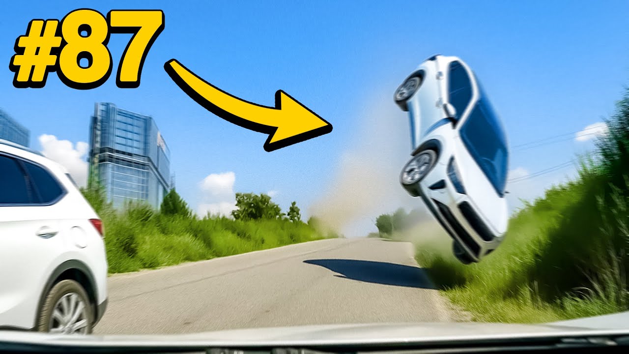 100 car crashes for 100 subscribers - YouTube
