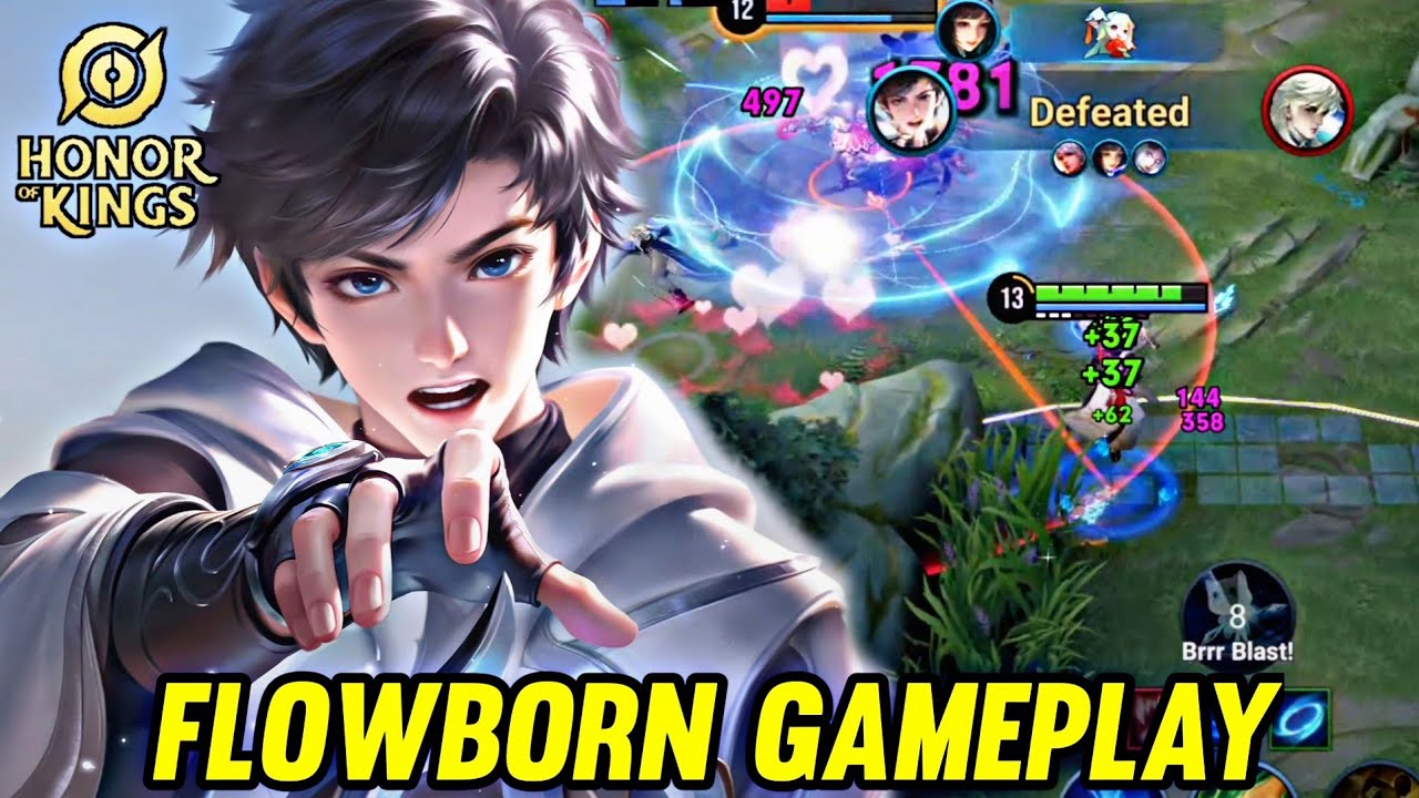 HOK : FLOWBORN GAMEPLAY | IN MID LANE - HONOR OF KINGS - YouTube