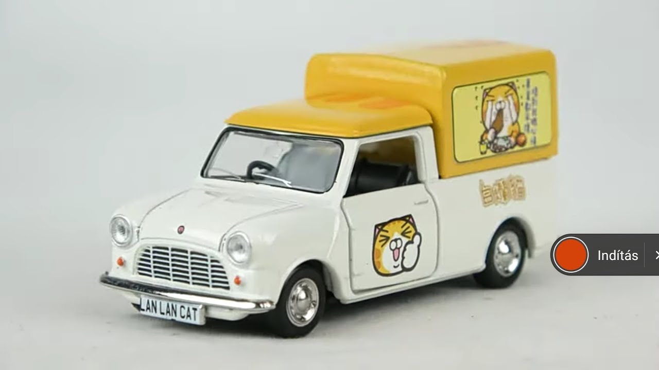 Tiny City Lan Lan Cat Morris Mini Pickup - YouTube
