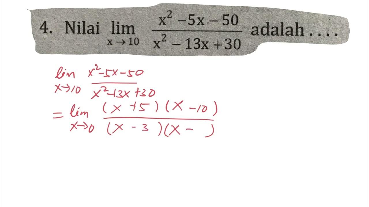 nilai-lim-x-5x-50-x-13x-30-adalah-untuk-x-mendekati-10-adalah-youtube